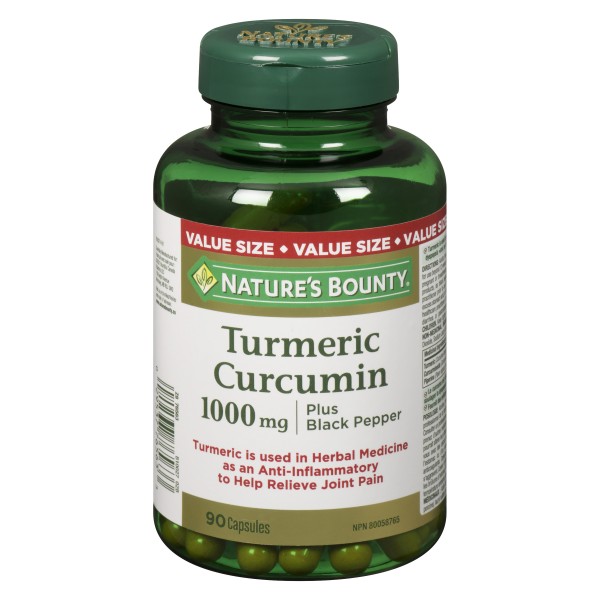 Buy Nature's Bounty Turmeric Curcumin plus Black Pepper Pills ...