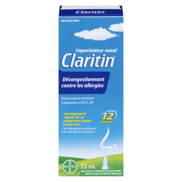 Buy Claritin Allergy Nasal Spray in Canada - Free Shipping | HealthSnap.ca
