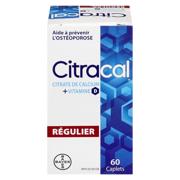 Buy Citracal Calcium Citrate with Vitamin D Caplets in Canada - Free ...