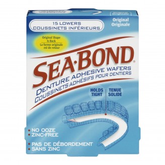 Buy Sea Bond Denture Adhesive Wafers in Canada - Free Shipping ...